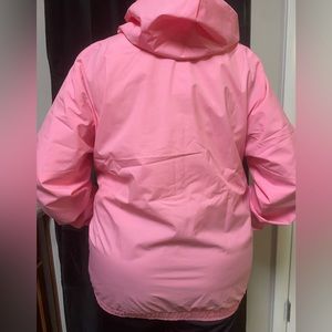 adidas | Jackets & Coats | Adidas Unisex Pink Hooded Football Jacket ...